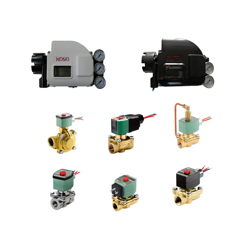 고품질의 중국의 공기 제어 밸브와 koso KGP5000 스마트 밸브 포지셔너 및 ASCO 전자기 밸브