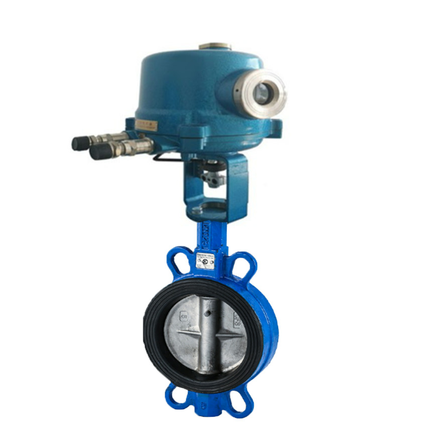 Electric Control Valves with Keystone Butterfly Valve Ø 200 mm and ASME ...