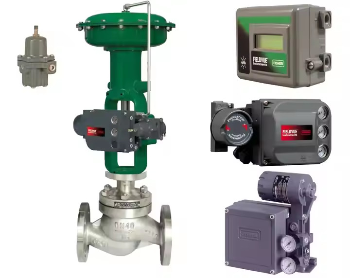 공급자 재고 중국 밸브 부품 피셔 밸브 위치기 및 ASCO 210 솔레노이드 밸브 및 78-40 필터 압력 조절기