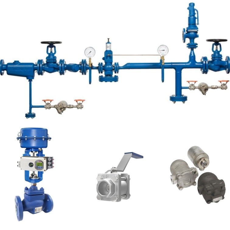 Spirax Sarco Control Ball Valve with ABB Positioner and Spirax Steam ...