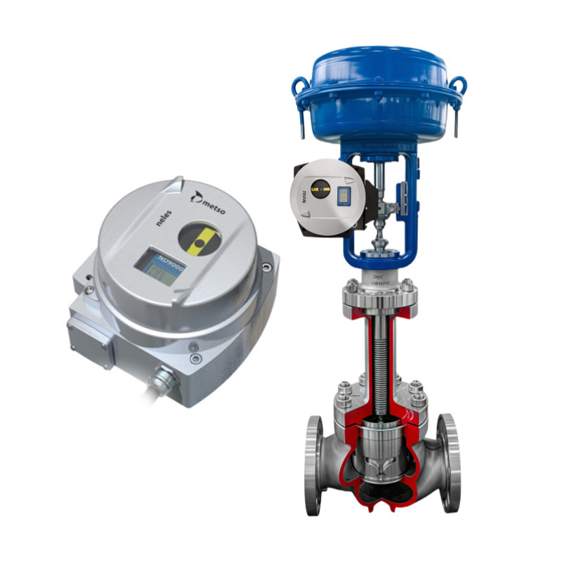 Neles ND9000 스마트 밸브 포지셔너 유연한 스테인리스 스틸 벨로우즈 싱글 시트 제어 밸브 공급업체