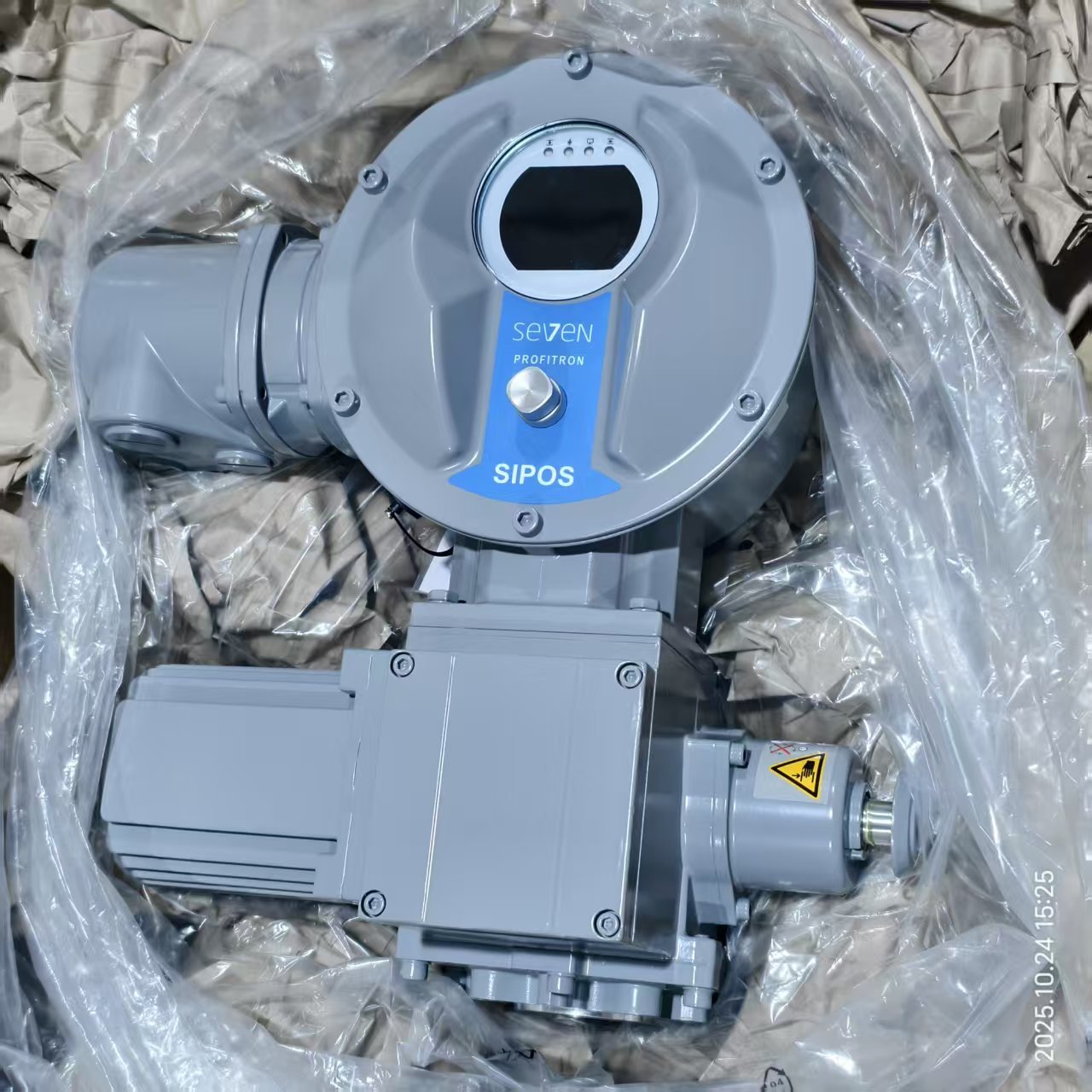 sipos 2sq7 part-turn actuator, sipos rotary actuator,